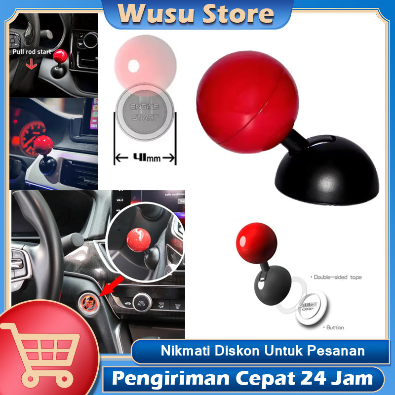 Jual Tombol Starter Mobil Cover Penutup Tombol Start Stop Engine Ring ...