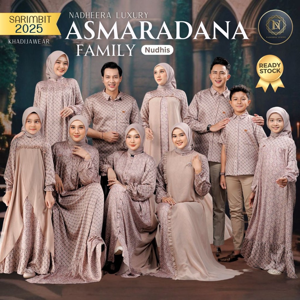 Jual [BISA COD] ASMARADANA NUDHIS NADHEERA LUXURY SARIMBIT FAMILY ...