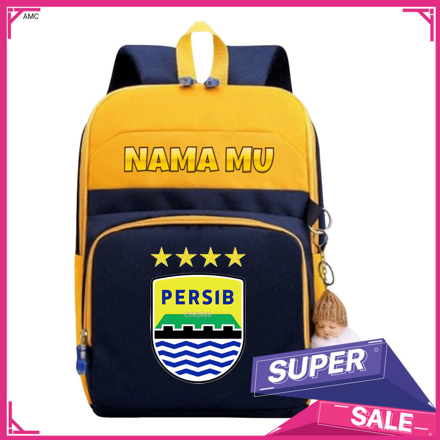 Jual AMC Tas Ransel Anak Persib – Backpack Sekolah TK SD Tema Klub Bola ...