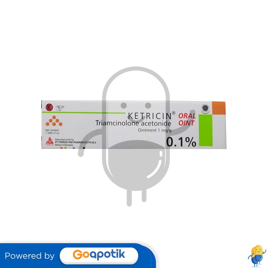 Jual Ketricin Orabase Salep 5 Gram | Shopee Indonesia
