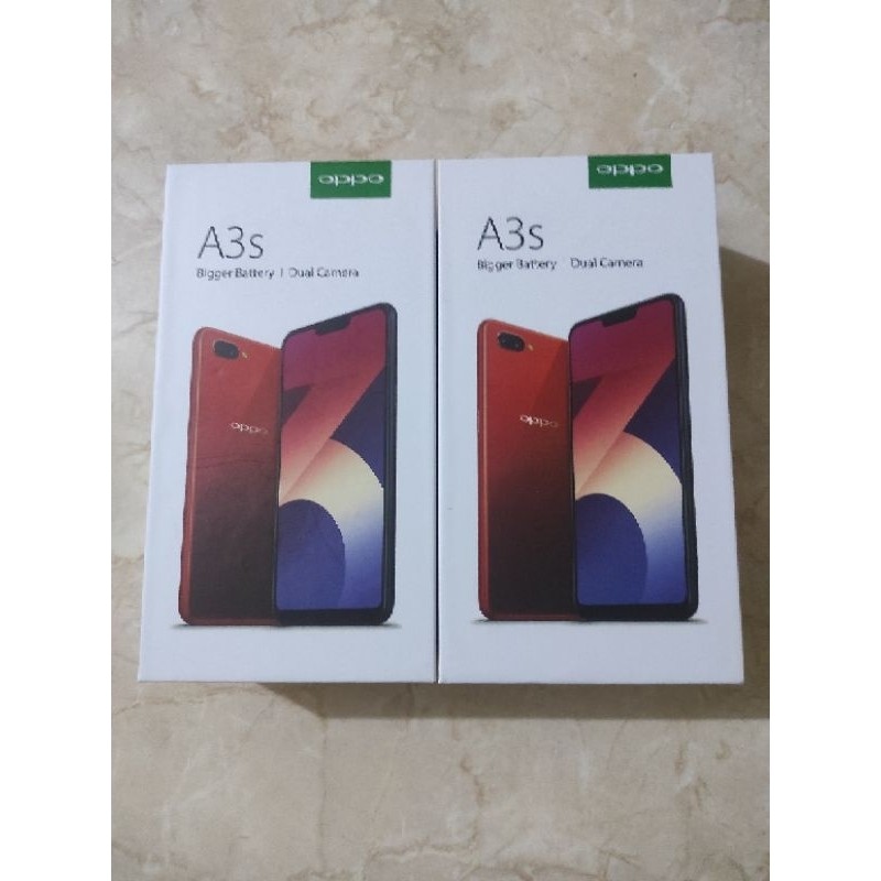 Jual Dus Oppo A3s Second Kayak Baru + Charger Usb Micro | Shopee Indonesia