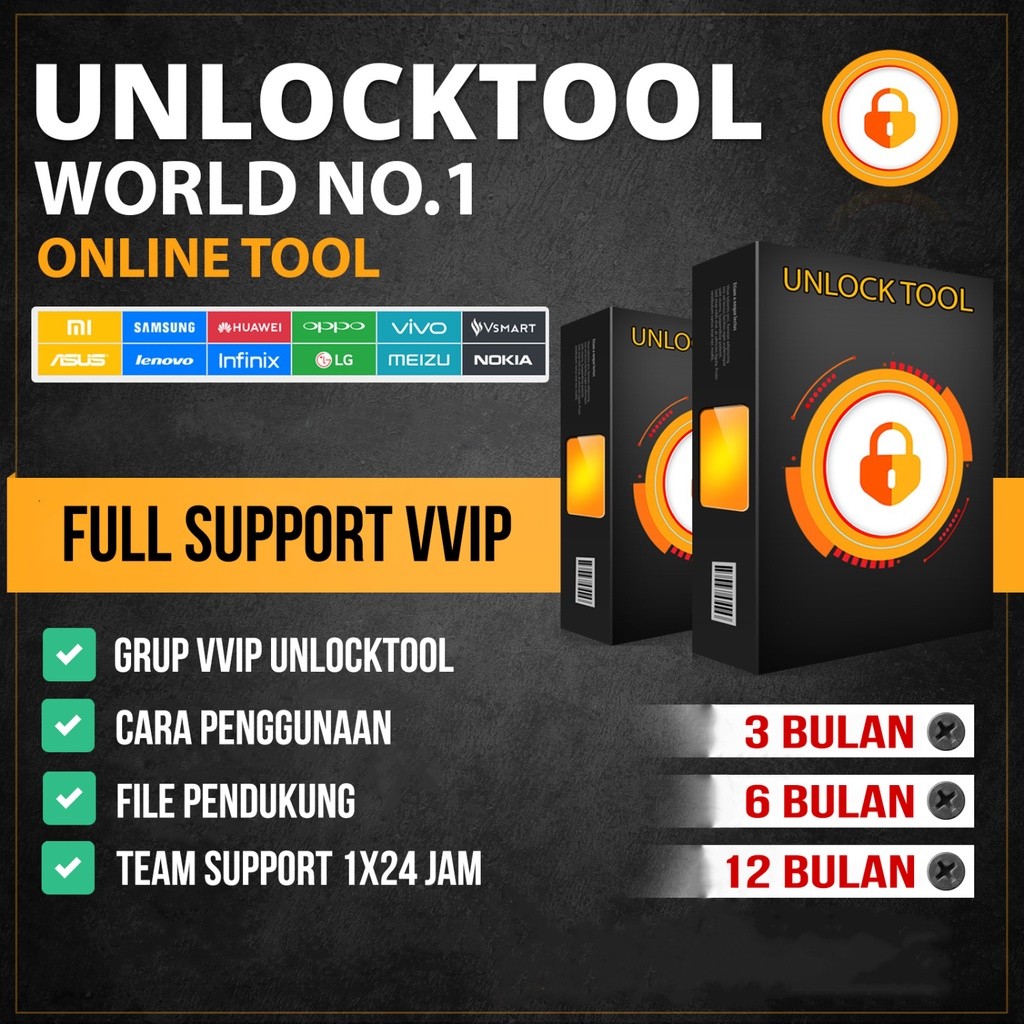 Jual UNLOCK TOOL DIGITAL VVIP (FAST RESPON SUPPORT) | Shopee Indonesia