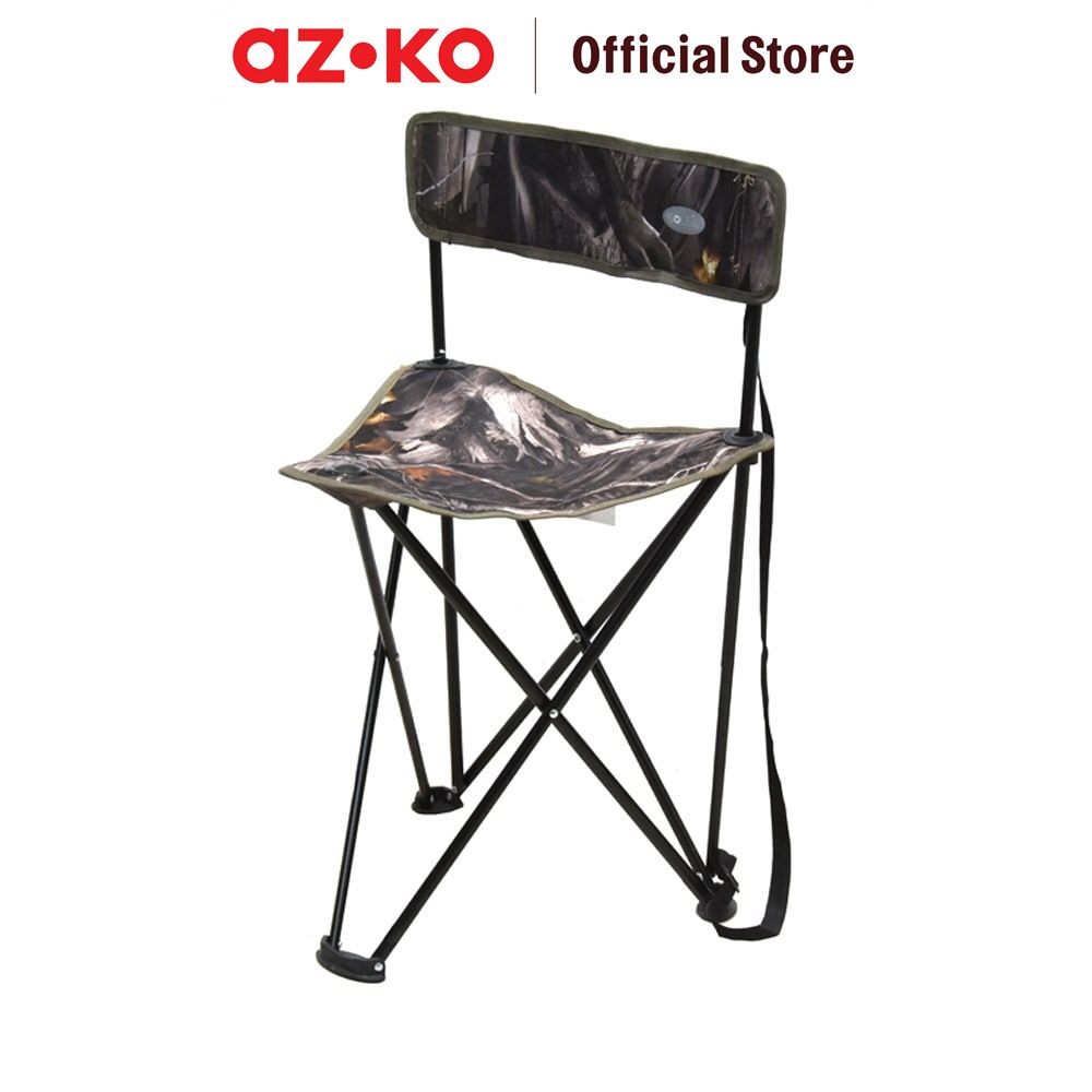 Jual AZKO Soleil Tetra Kursi Mancing Camo Folding Chair Kursi Memancing ...