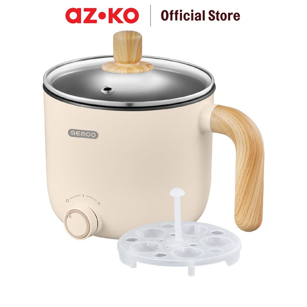 Jual AZKO Memoo 800 ml Panci Elektrik Multifungsi - Putih Multifunction ...