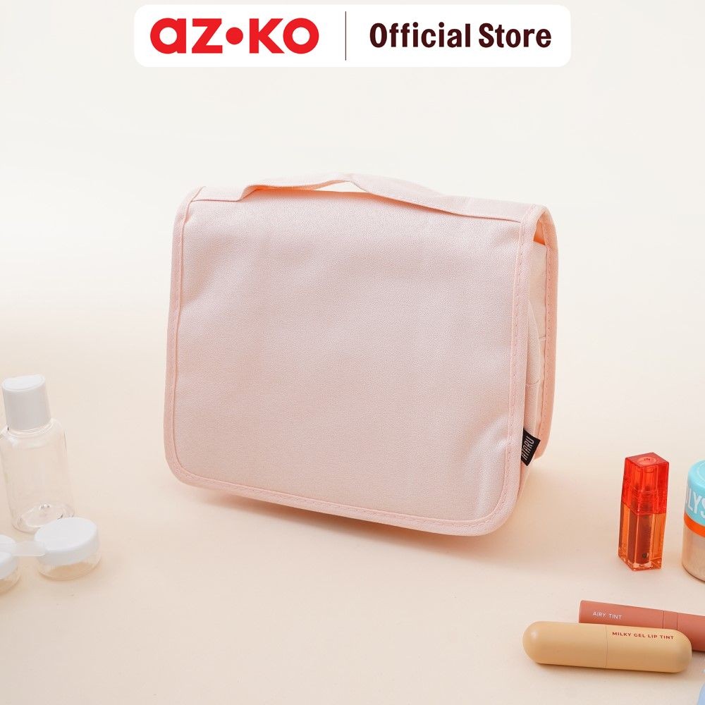 Jual AZKO Ataru Tas Organizer Toiletry - Pink Organizer Bag ...