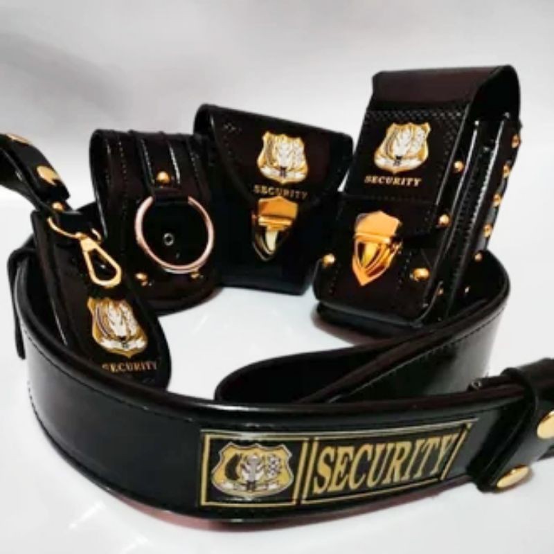 Jual Kopel satpam lengkap hitam terbaru logo press.anti karat,anti ...