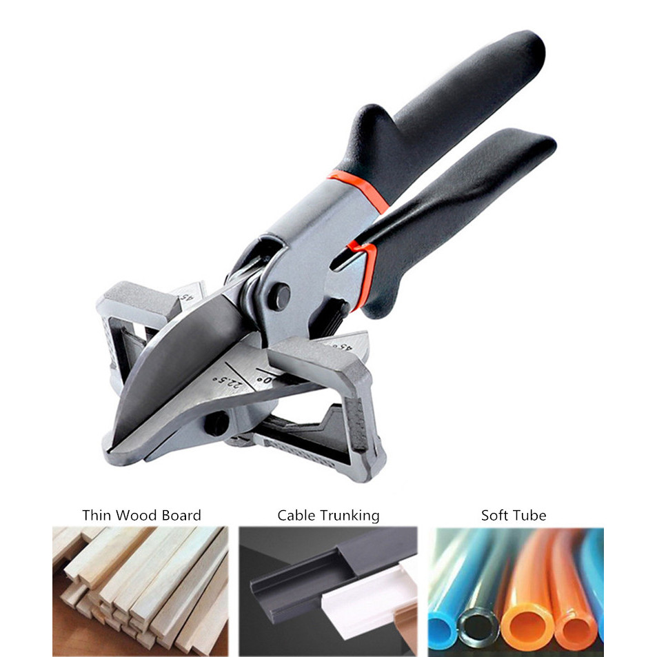 Jual 0-135 Degree Adjustable Angle Scissors Miter Cutter Angle Shear ...