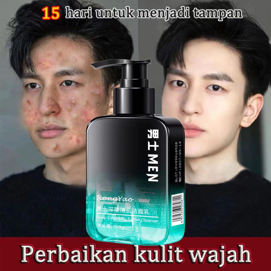 Jual Men Sabun Cuci Muka Sabun Muka Pria Jerawat Dan Berminyak ...