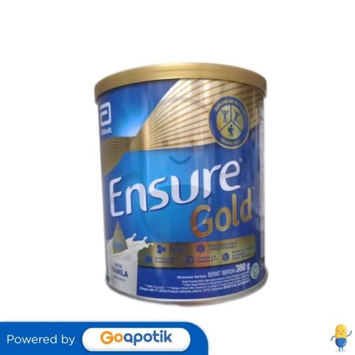 Jual Ensure Gold Rasa Vanila 380 Gram Kaleng | Shopee Indonesia