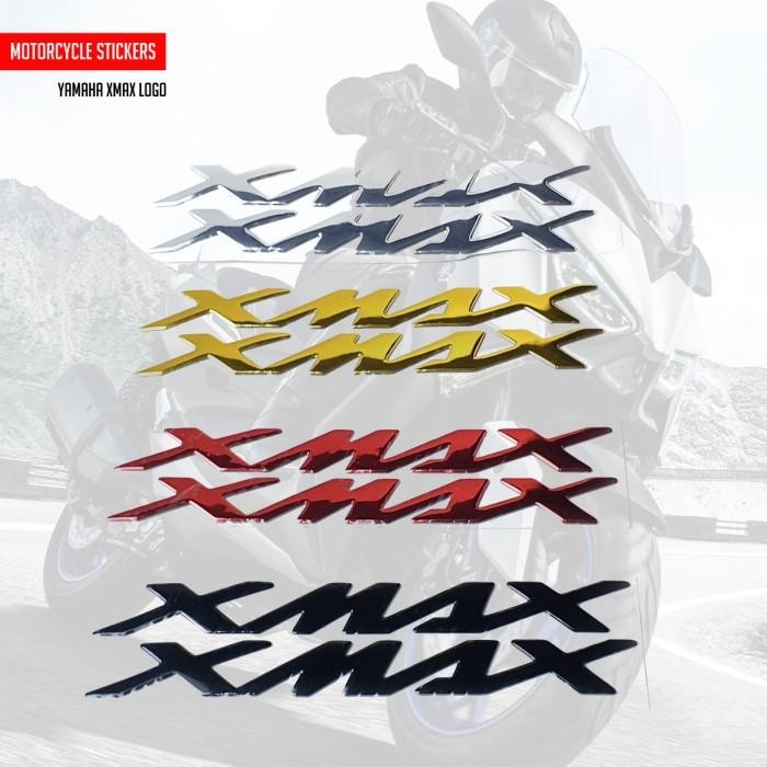 Jual Sticker 3D Logo Emblem Yamaha XMAX 250 300 - Hitam | Shopee Indonesia