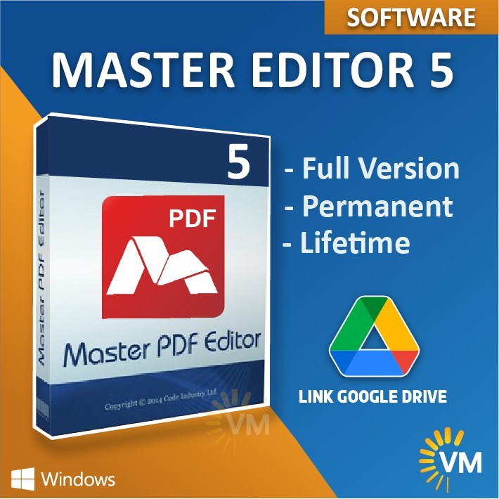 Jual MASTER PDF EDITOR 5 FULL VERSION TERBARU PERMANENT SOFTWARE ...