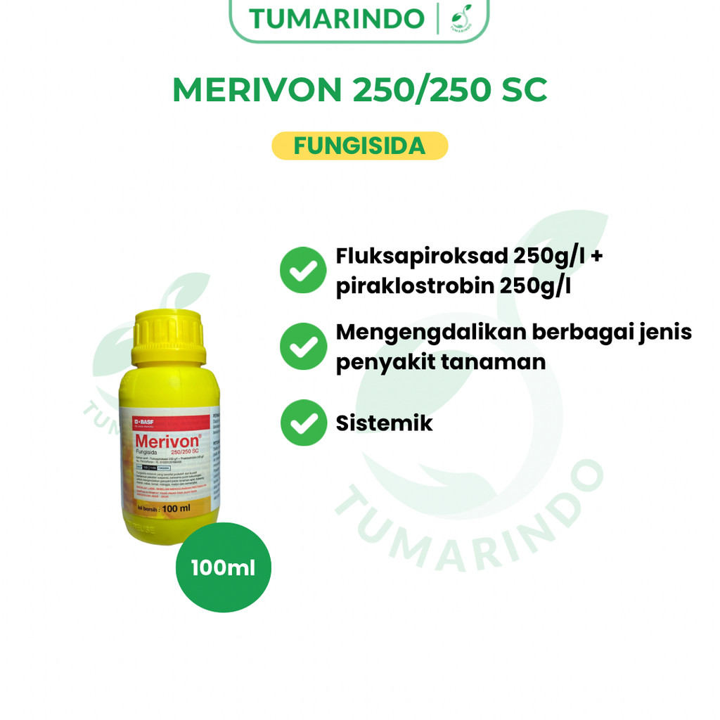 Jual Merivon 250/250 SC 100 ml Fungisida Mengendalikan Penyakit Tanaman ...