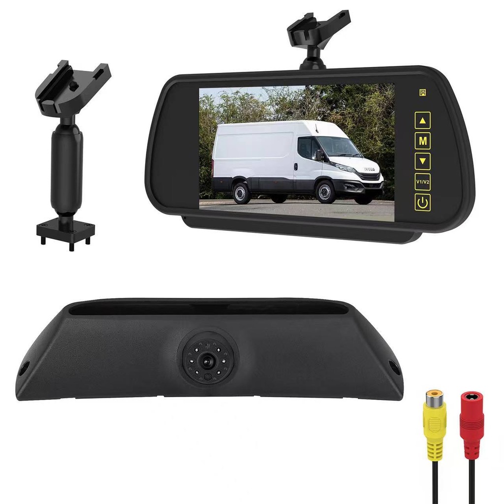 Jual Waterproof Car Brake Light Backup Camera HD Rear View Camera for ...