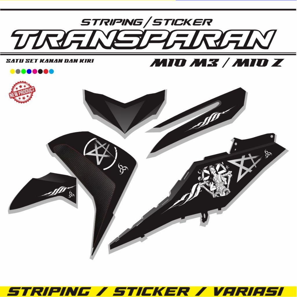 Jual STRIPING MIO M3 / STIKER MIO M3 125 MIO Z / STRIPING KEREN ...