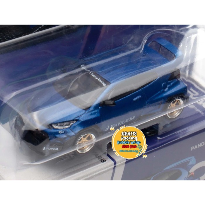 Jual POP RACE PR64-004 PANDEM GR-Yaris Metallic Blue CHASE | Shopee Indonesia