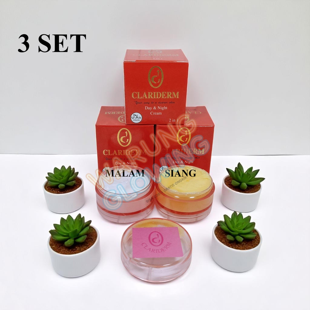 Jual ( 3 pcs ) Cream Claridem Rantang | Shopee Indonesia