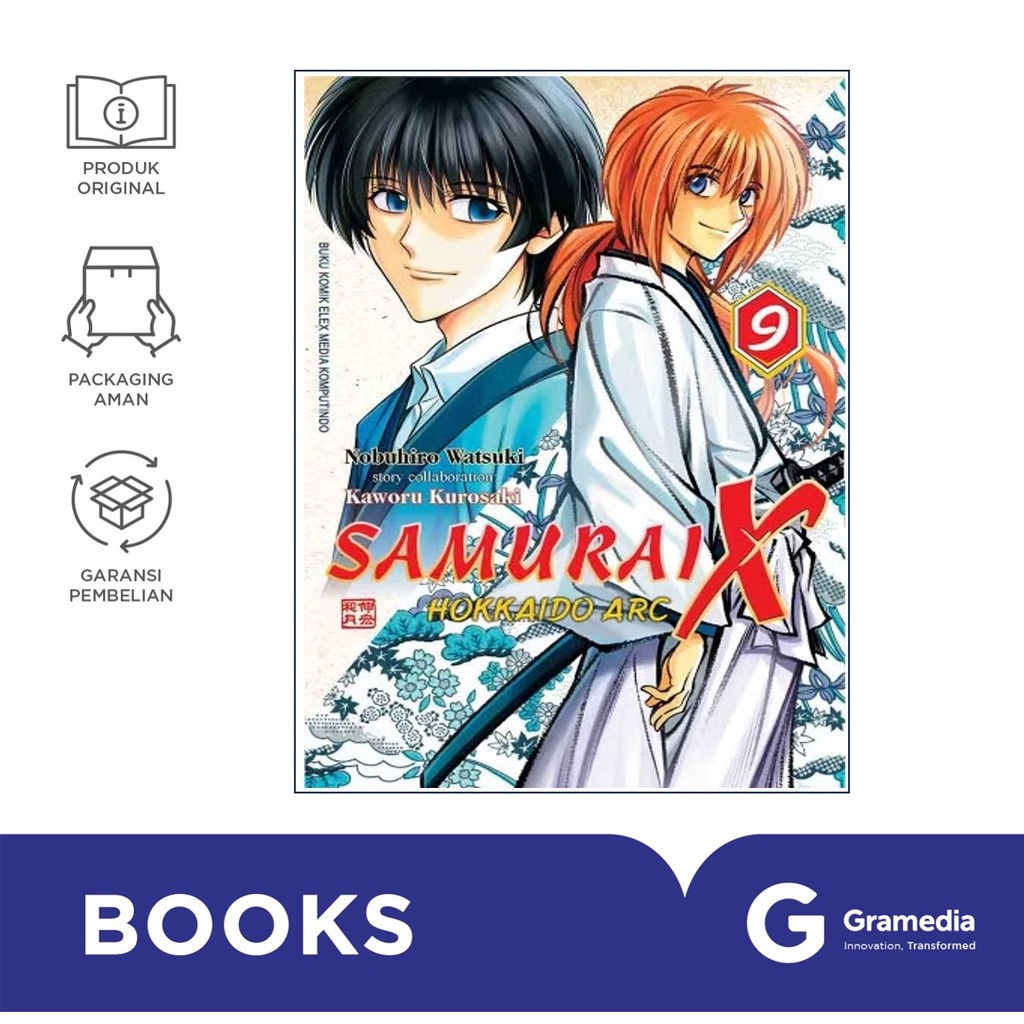 Jual Samurai X Hokkaido Arc vol. 09 ( Nobuhiro Watsuki ) | Shopee Indonesia