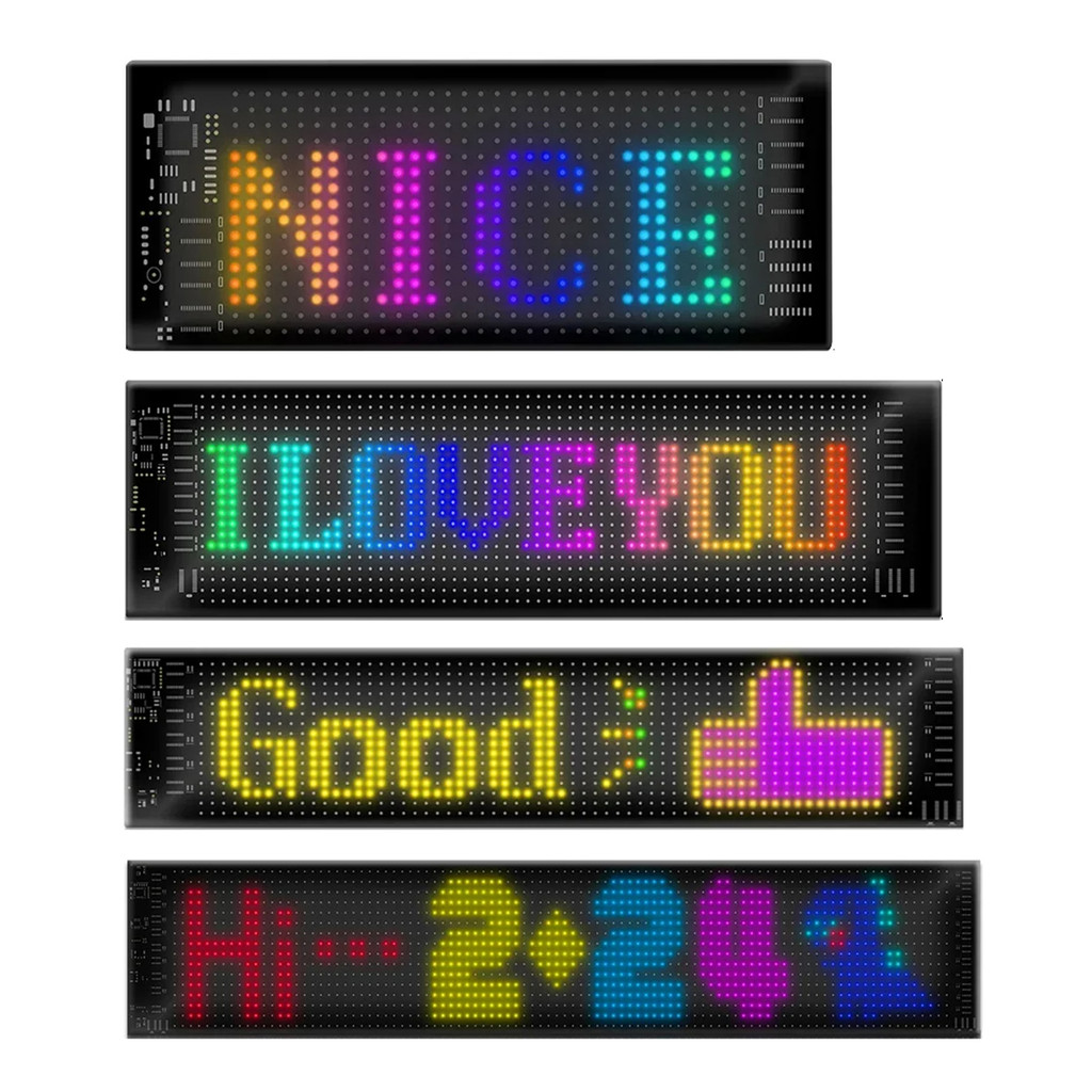 Jual App Control Led Matrix Panel Flexible Pixel Panels Diy Light ...