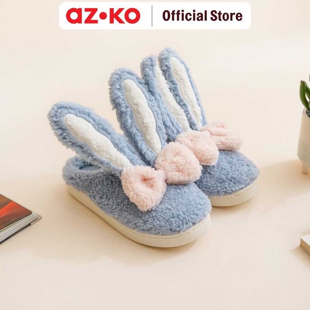 Jual AZKO Ataru Ukuran 36/37 Sandal Rumah Bunny Ribbon - Biru Home ...