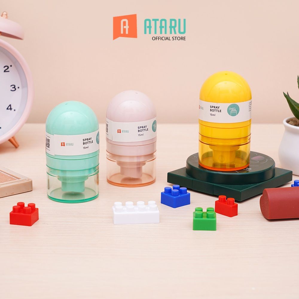 Jual Ataru 15 ml Botol Cairan Sprayer As Upside Down Random Botol ...