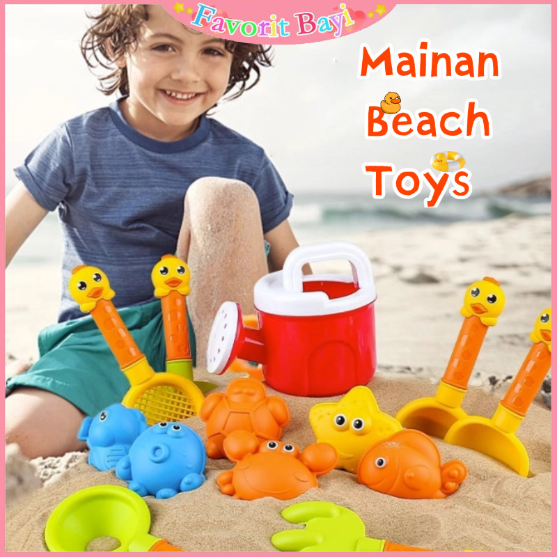 Jual Mainan Pasir Pantai / Beach Bucket Sand Toys / /Ember Castle Motif ...