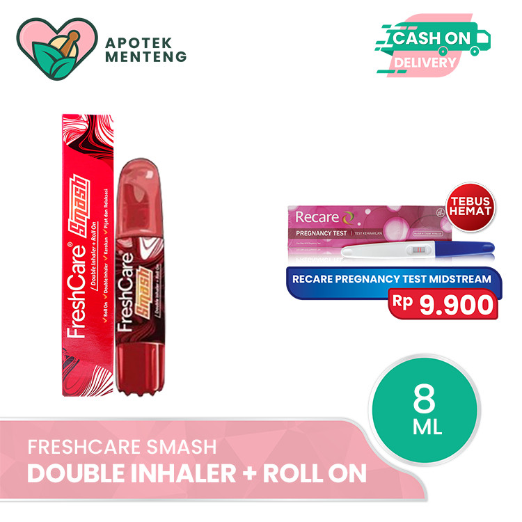 Jual Freshcare Smash Double Inhaler + Roll On - Minyak Angin ...