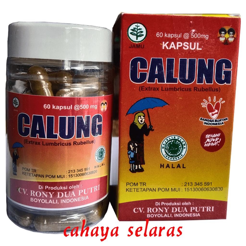 Jual KAPSUL CACING CALUNG ISI 60 KAPSUL | OBAT TIPES | Shopee Indonesia