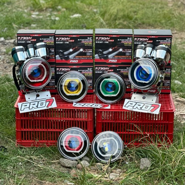 Jual LAMPU NINJA SS ISI BILED PRO 7 P730HV SET BREKET SPIDOMETER NINJA ...