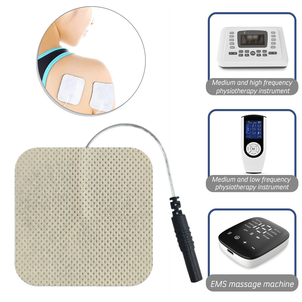 Jual 5*5cm Pad Tens Electrode Bantalan Tempel Electrode Machine Tens ...