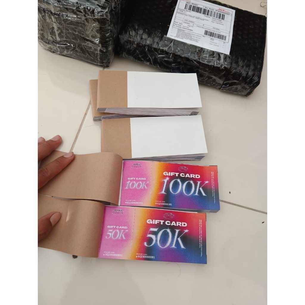 Jual KUPON KARCIS UNDIAN ART PAPER MENGKILAP, UNTUK KARCIS WISATA ...