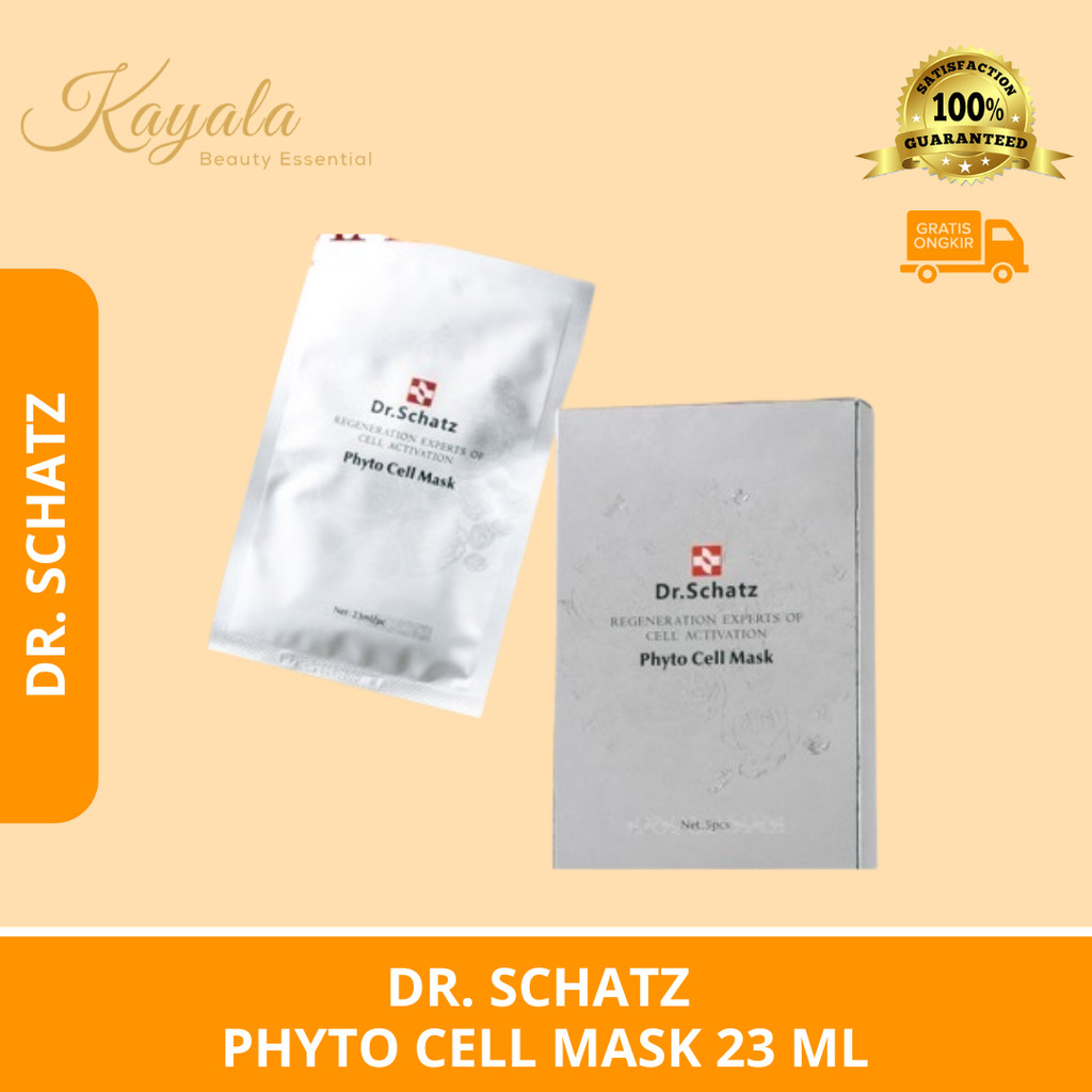 Jual DR. SCHATZ PHYTO CELL MASK 23 ML ( HARGA PER PCS ) | Shopee Indonesia