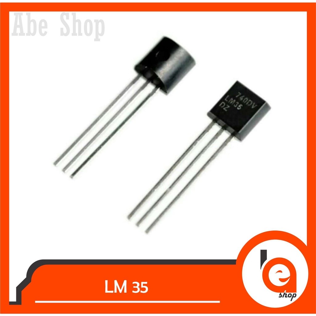 Jual LM35 Sensor Suhu LM35DZ LM 35 TO-92 Temperature Sensor For Arduin etc Abe | Shopee Indonesia