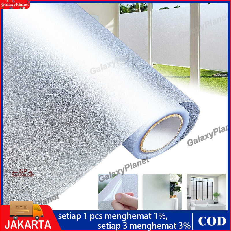 Jual Sticker Kaca Sandblast Sunblast Polos Beberapa Ukuran/ Kaca Es ...