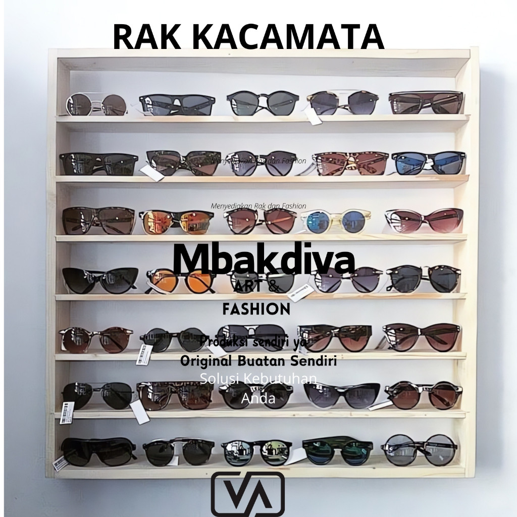 Jual Rak Kacamata tempat kacamata gantung tempel tembok | Shopee Indonesia