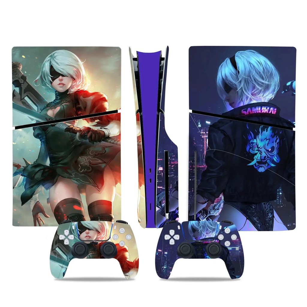 Jual NieR Automata Game PS5 Slim Disc Skin Sticker Decal Cover for ...