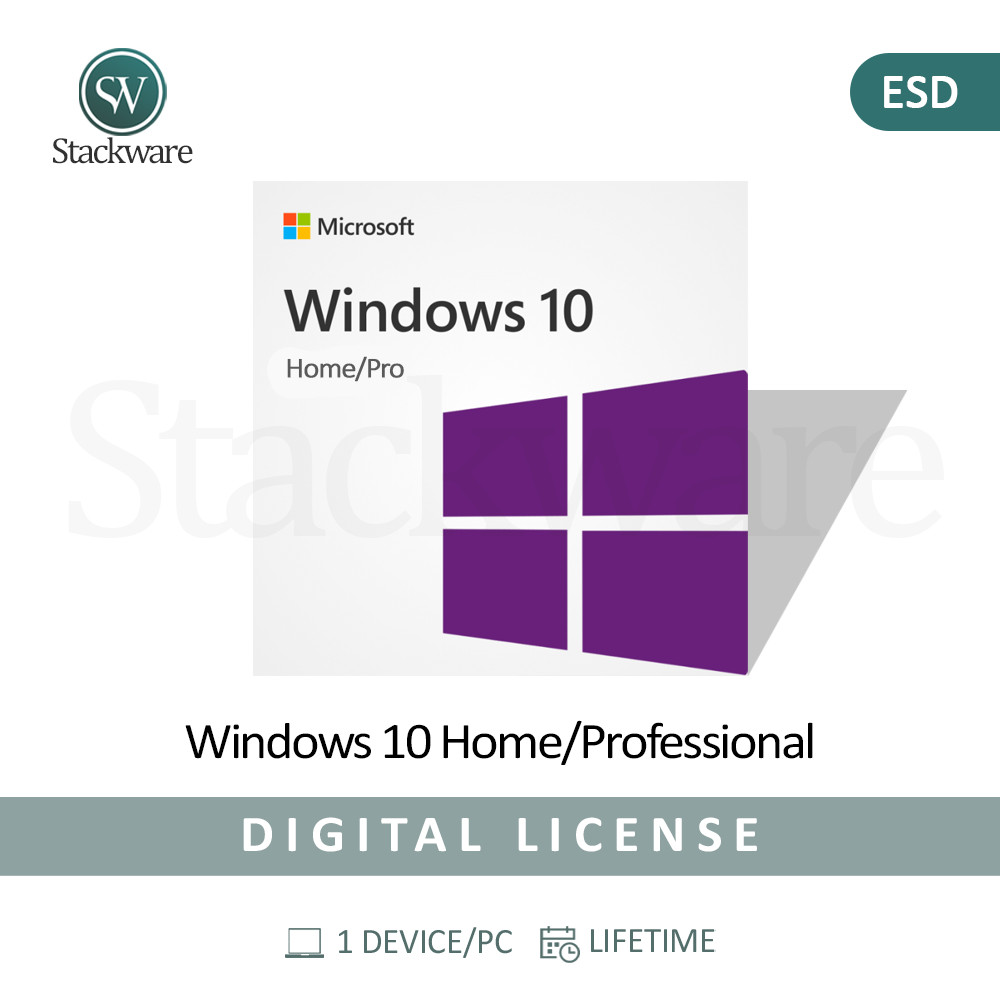 Jual Windows 10 Pro | Win 10 Home | Original License Lifetime - ESD ...