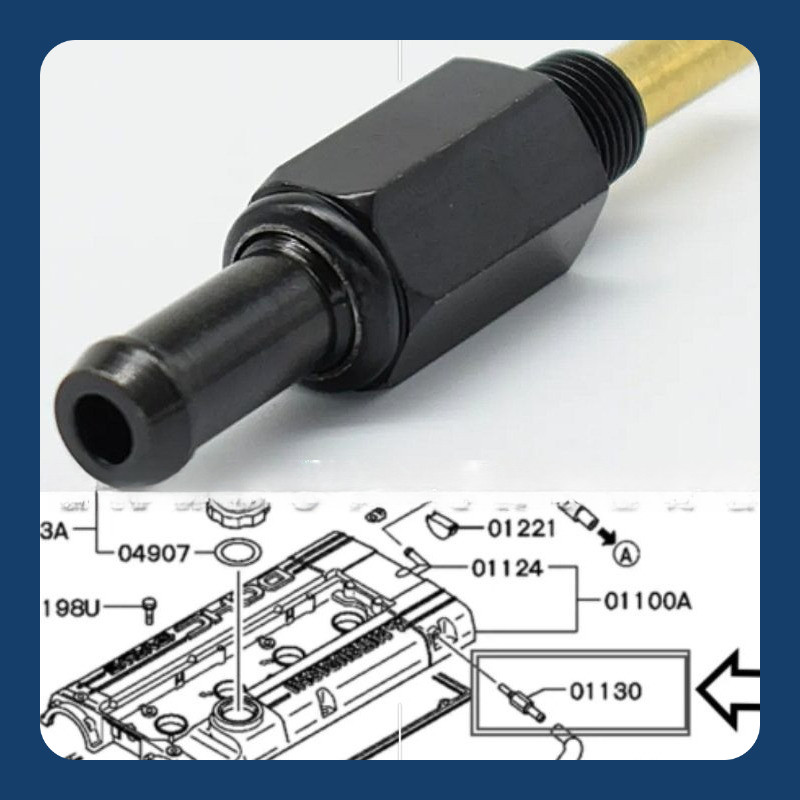 Jual Katup Searah Katup PCV One Way Valve Hyundai Atoz Accent Excel ...
