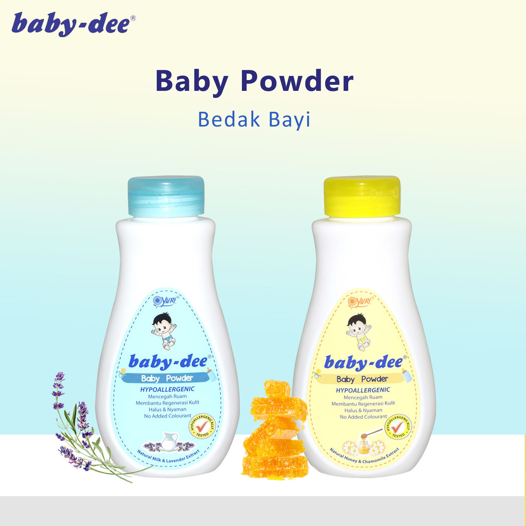 Jual Baby Dee Baby Powder Bedak Bayi Hypoallergenic 200gr | Shopee ...