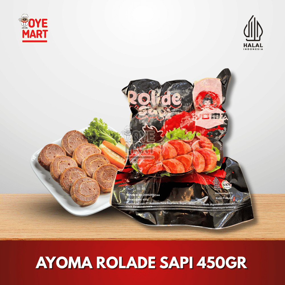 Jual AYOMA ROLADE SAPI 450GR | Shopee Indonesia