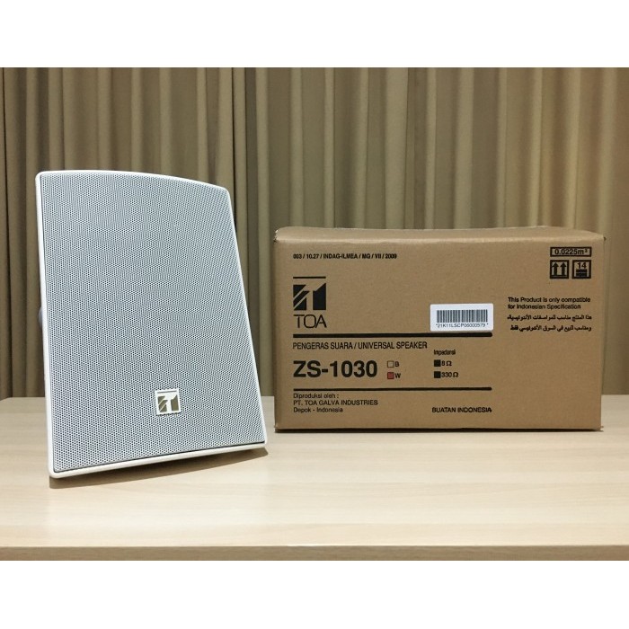 Jual O99 SPEAKER UNIVERSAL WALL INDOOR OUTDOOR 30 WATT TOA ZS-1030W | Shopee Indonesia
