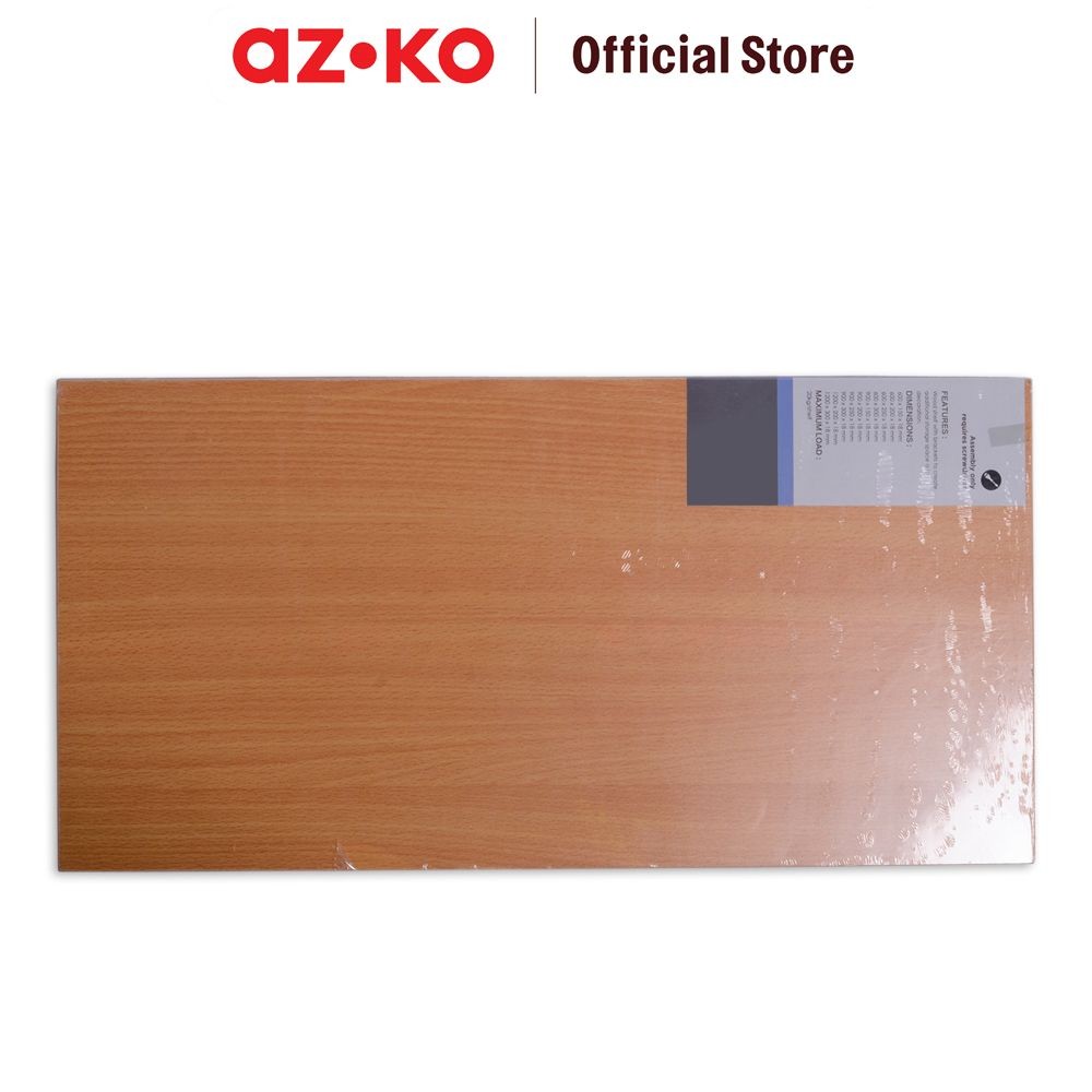 Jual AZKO Masterspace Rak Dinding 60x30x1.8 cm - Cokelat Beech ...