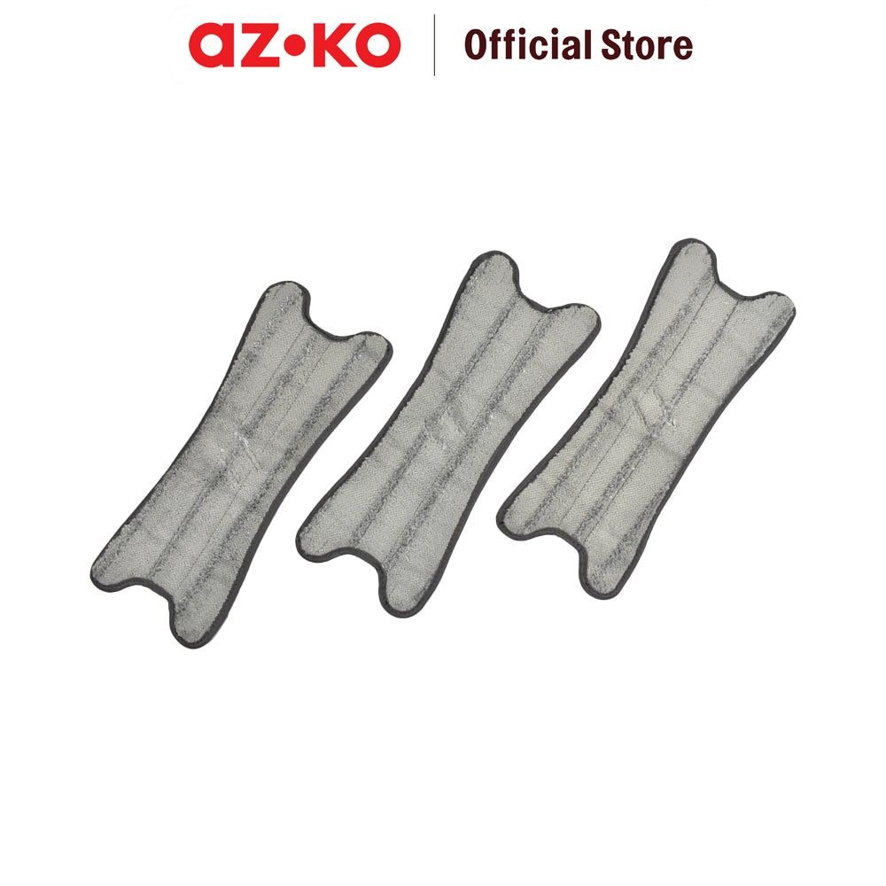 Jual AZKO Jml Set 3 Pcs Refill Kain Pel Untuk X Twist Mop Refil Mop Isi ...