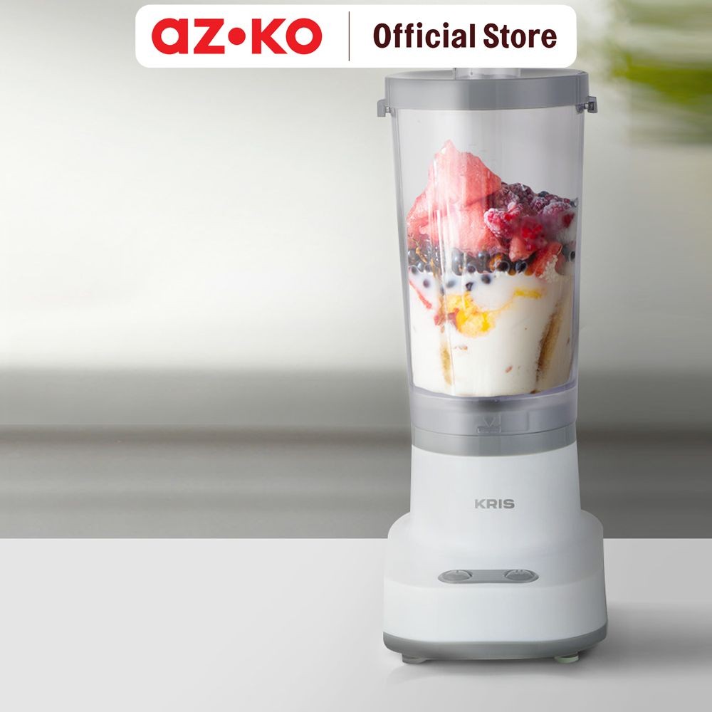 Jual AZKO Kris 500 ml Mini Blender - Putih Pembuat Minuman Penghancur ...
