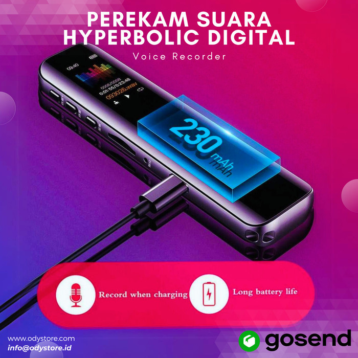 Jual 【COD】PEREKAM SUARA MINI TERSEMBUNYI DIGITAL VOICE RECORDER MINI ...