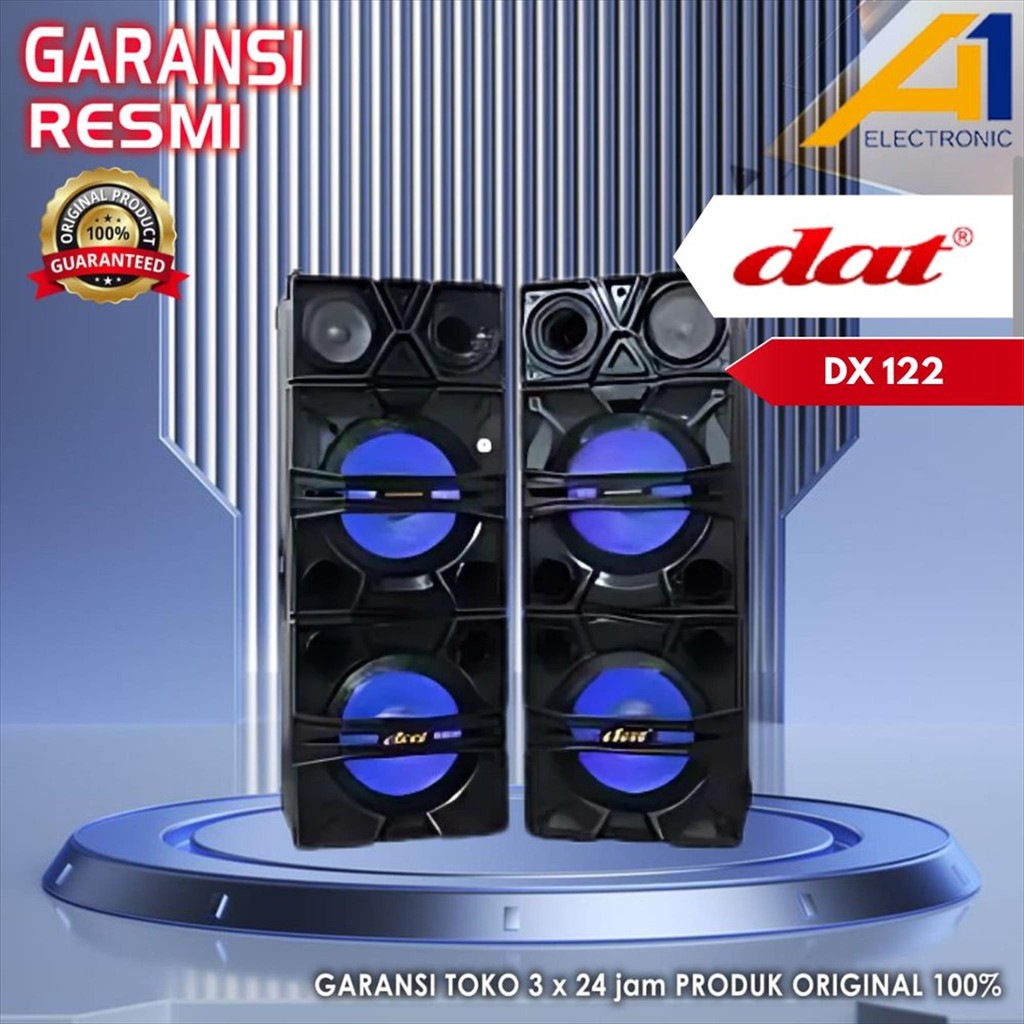 Jual Speaker Aktif DAT DX 122 , Bass Bertenaga dan Fitur Karaoke Lengka ...