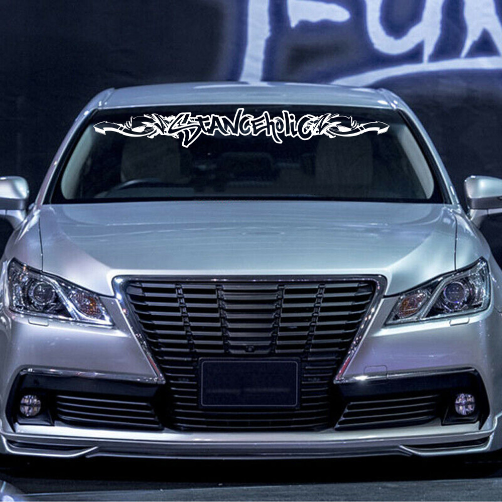 Jual STICKER CUTTING KACA MOBIL STIKER WINSHIELD KEREN LOGO Graffiti ...