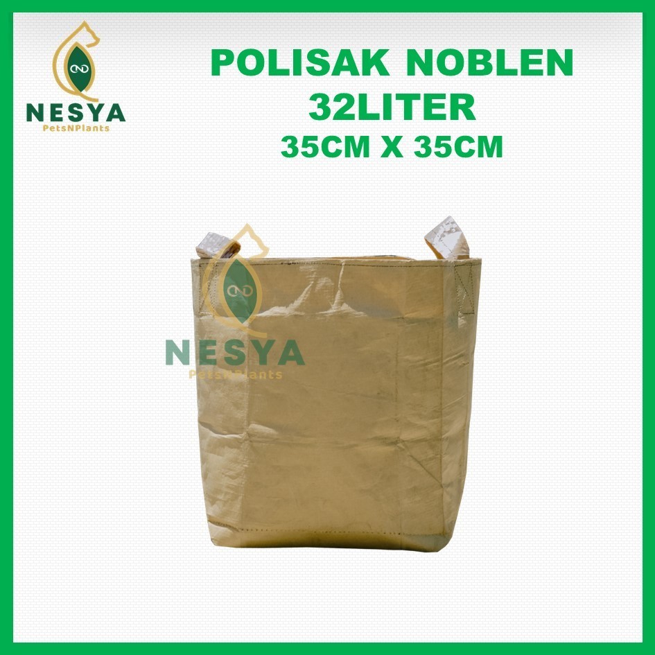 Jual Planterbag Polisak 32 Liter 35cm x 35cm Polysak Noblen Cokelat ...