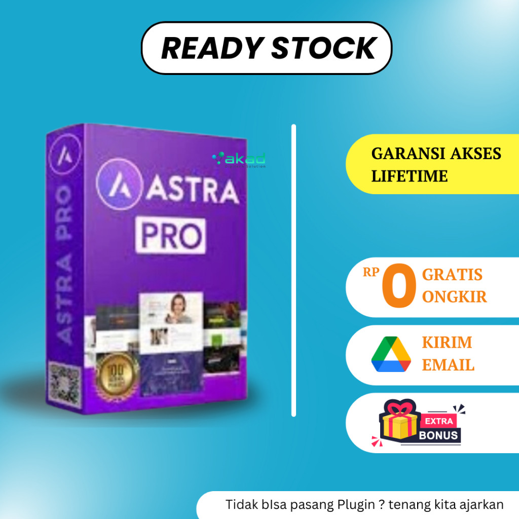 Jual Wordress Plugin Astra Premium + Template ( Garansi Lifetime Access ...