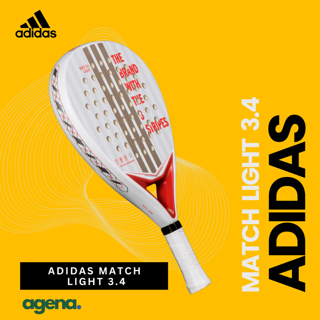 Jual Adidas Padel Match Light 3.4 Edition 2025 - Raket Padel Tenis ...