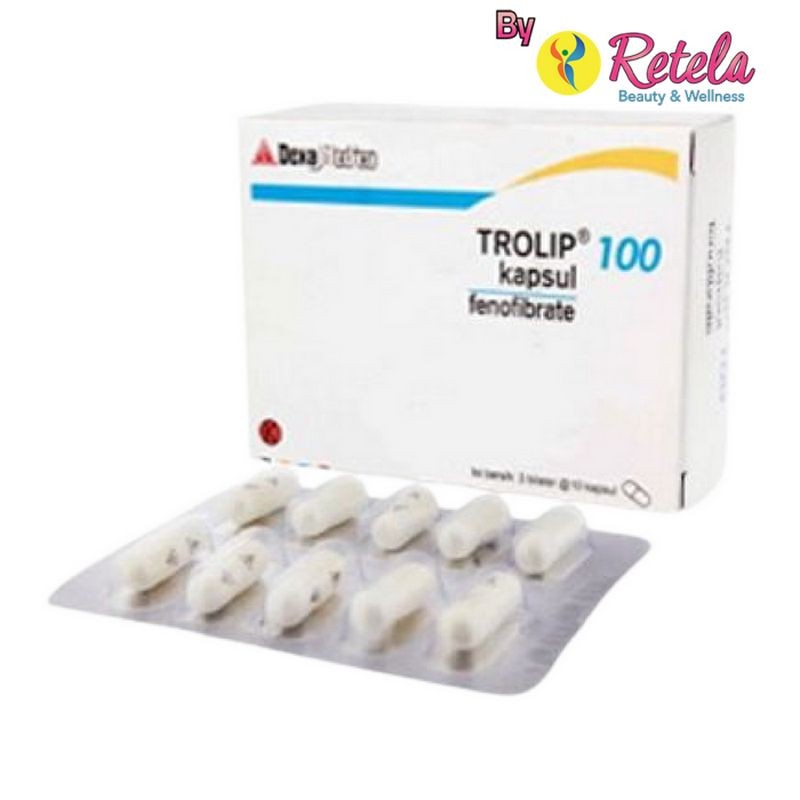 Jual TROLIP 100MG 1 STRIP 10 CAPSUL | Shopee Indonesia